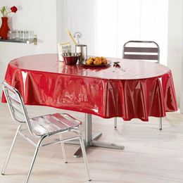 Douceur D'intérieur - Nappe Cristal Uni Transparent 140 x 240 cm - 1710282, Tischdecke Kristall Ovale, 140 x 240 cm, Transparent, Unifarben 15/100,