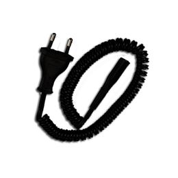 Braun Spiralkabel mit Stecker für Bartschneider und Elektrorasierer Rasierer-Ladestation