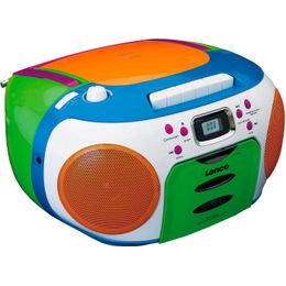 Lenco SCD-971 Stereo-CD Player (UKW-Radio), bunt