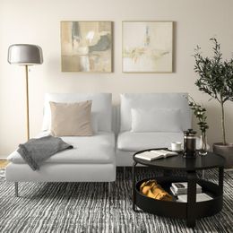 IKEA SÖDERHAMN 2er-Sofa mit Récamiere