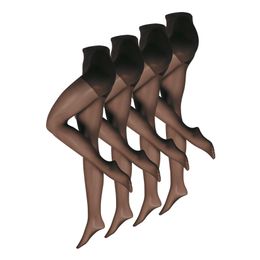 Nur Die Damen Strumpfhose Goodbye Laufmaschen 4er Pack