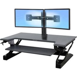 Ergotron WorkFit-TL Sitz-Steh-Schreibtischaufsatz Höhen-Bereich: 38 cm (max) Schwarz