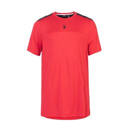 Spyder Funktionsshirt Herren Gr&ouml;&szlig;e XL rot / schwarz