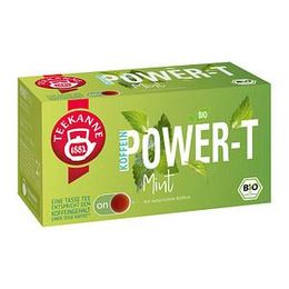 Teekanne Power-T Mint Bio-Tee 18 Portionen
