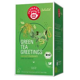 Teekanne Bio Luxury Cup Green Tea Greetings Bio-Tee 25 Portionen