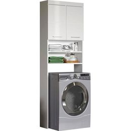 Inosign Waschmaschinenumbauschrank Avena Höhe 187 cm, Nische für Waschmaschinen 60 cm Breite, weiß