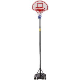Dema Basketballkorb Basketballständer Basketballring Basketball ausziehbar bis 305 cm