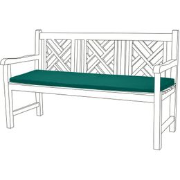 Outdoor 3 Sitzer Sitzkissen für Garten Wasserbeständig, bequem und leicht Sitzkissen für Patio Möbel 143x42x5, Grün - Gardenista