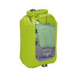 Osprey Ultralight Drysack 12 mit Sichtfenster, Packsack grün Typ: Packsack - Trekking Material: 100% recycletes Ripstop-Nylon Kapazität: 12 Liter Volumen