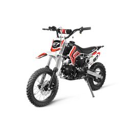 Nitro Motors Dirt-Bike Kickstarter 4-Gang Semi 125cc Dirtbike Storm 14/12" Pitbike Crossbike