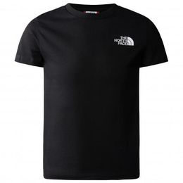 The North Face - Kid's Teen S/S Simple Dome Tee - T-Shirt Gr XS schwarz