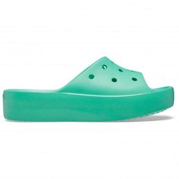 Crocs - Women's Classic Platform Slide - Sandalen US W11 | EU 42-43 türkis