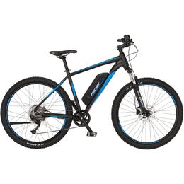 Fischer Montis 2.1 Mountainbike (Laufradgröße: 29 Zoll, Rahmenhöhe: 51 cm, Unisex-Rad, 422 Wh, Schwarz/Blau)