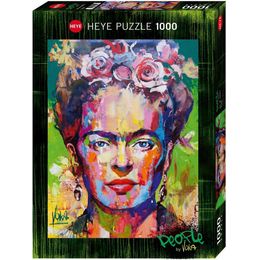Heye Puzzle People by Voka, Frida, 1000 Puzzleteile, Made in Germany, bunt