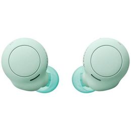 Sony WF-C500 DJ In Ear Kopfhörer Bluetooth® Stereo Grün Wasserabweisend, Schweißresistent