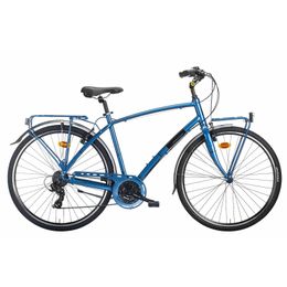 Montana Cityfahrrad 28 Zoll NEW Lunapiena 7-Gang Man, blau