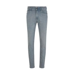 Tom Tailor Denim Herren Tapered Slim Jeans, blau, Uni, Gr. 34/34