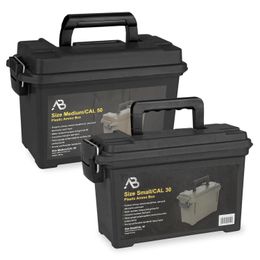 US Ammo Box Kunststoff Small schwarz