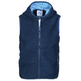 Finkid - Fleecejacke POPPELI in navy/denim, Gr.80/86