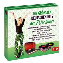 Die grössten deutschen Hits der 70er Jahre (Exklusive 3CD-Box) - Diverse Interpreten. (CD)