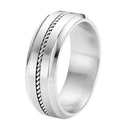Lucardi Ring male Silver size 69
