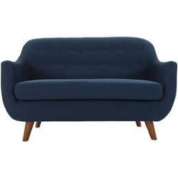 Miliboo Design-Sofa 2 Plätze Blau YNOK - Marineblau