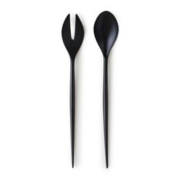 Normann Copenhagen - Krenit Salatbesteck, schwarz