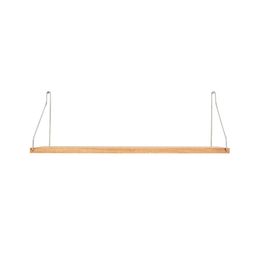 Frama - Shelf Regal 60 x 20 cm, Eiche / Edelstahl