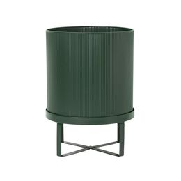 ferm LIVING - Bau Pflanztopf, Ø 28 x H 38 cm, dunkelgrün