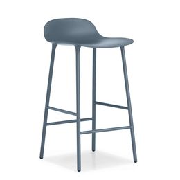 Normann Copenhagen - Form Barhocker H 65 cm, blau