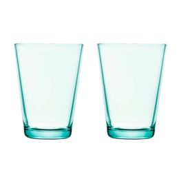 iittala - Kartio Trinkglas 40 cl, wassergrün (2er-Set)