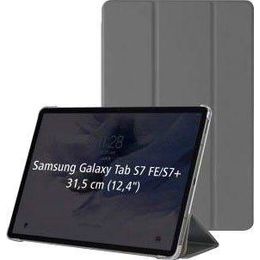 Hama Tablet-Hülle Tablet Case für Galaxy S7 FE, S7+, S8+, 12,4", aufstellbar, klappbar 31,5 cm (12,4 Zoll), grau
