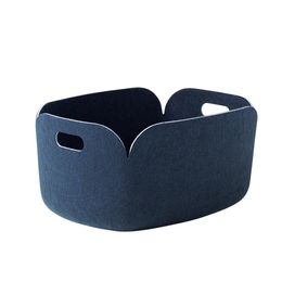 muuto - Restore Aufbewahrungskorb, midnight blue