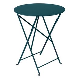 Fermob - Bistro Klapptisch Ø 60 cm, acapulcoblau