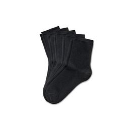 Tchibo 5 Paar Socken - Schwarz - Gr.: 35-38