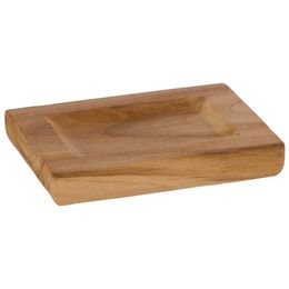 Möve Möve Seifenschale, Breite: 12 cm, aus Holz, braun