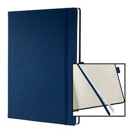 Sigel Notizbuch Conceptum® ca. DIN A4 liniert, blau Hardcover 194 Seiten