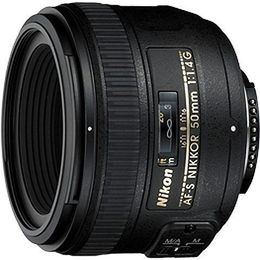 Nikon AF-S NIKKOR 50 mm 1:1,4G für D780 & D7500 passendes Objektiv, schwarz