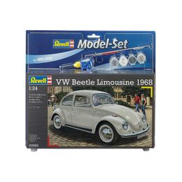 Revell® Modellbausatz VW Beetle Limousine 68, Maßstab 1:24, (Set), Made in Europe, weiß