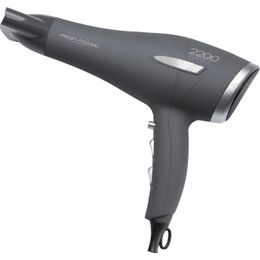 PROFICARE Haartrockner PC-HT 3045, 2200 W, Inkl. 2 Ersatzfiltern, grau|silberfarben