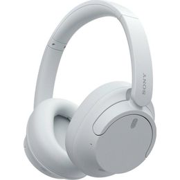 Sony WH-CH720N Over-Ear-Kopfhörer (Freisprechfunktion, LED Ladestandsanzeige, Multi-Point-Verbindung, Noise-Cancelling, Sprachsteuerung, integrierte Steuerung für Anrufe und Musik, Alexa, Google Assistant, Siri, Bluetooth), weiß