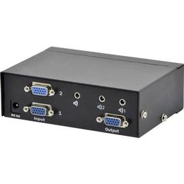 Digitus DS-44100-1 2 Port VGA-Switch 1920 x 1080 Pixel