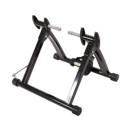 596-027 rollentrainer heimtrainer fahrrad mit luftbremse hometrainer fitnessgerät - Schwarz - Bc-elec