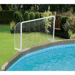 Pool Wasserball Set mit Tor Frame Pool Zubehör Weiß 110x20x95 cm - Summer Waves