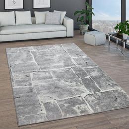 Paco Home - Teppich Wohnzimmer Kurzflor Marokkanische Kreis Und Bordüren Muster Modern 80x150 cm, Grau 6