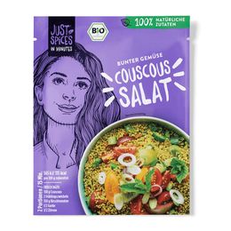 Just Spices - Bio Bunter Gem&uuml;se Couscous Salat - 100% nat&uuml;rlich w&uuml;rzen und besseren Geschmack erleben. Geschmack den DU bestimmst.