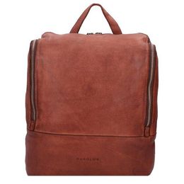 Harold'S Harold's Submarine Rucksack Leder 32 cm Laptopfach cognac