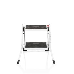 hjh OFFICE Klappleiter SOLID W1 Stahl