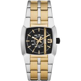 Quarzuhr Diesel "CLIFFHANGER, DZ2169" Armbanduhren goldfarben (silbergoldfarben) Herren Quarzuhren