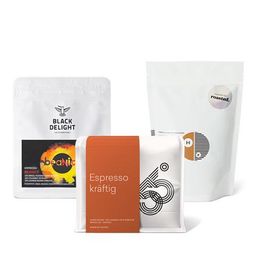 Tchibo Espresso Probierpaket "Hamburger Gemisch" - 3x 250g Ganze Bohne